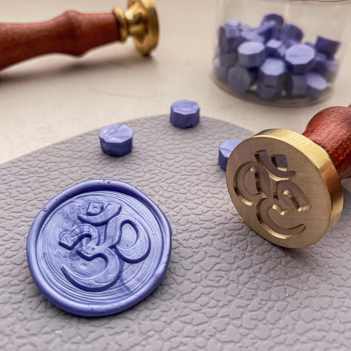 Om Stamp (25mm) – Signed and Sealed