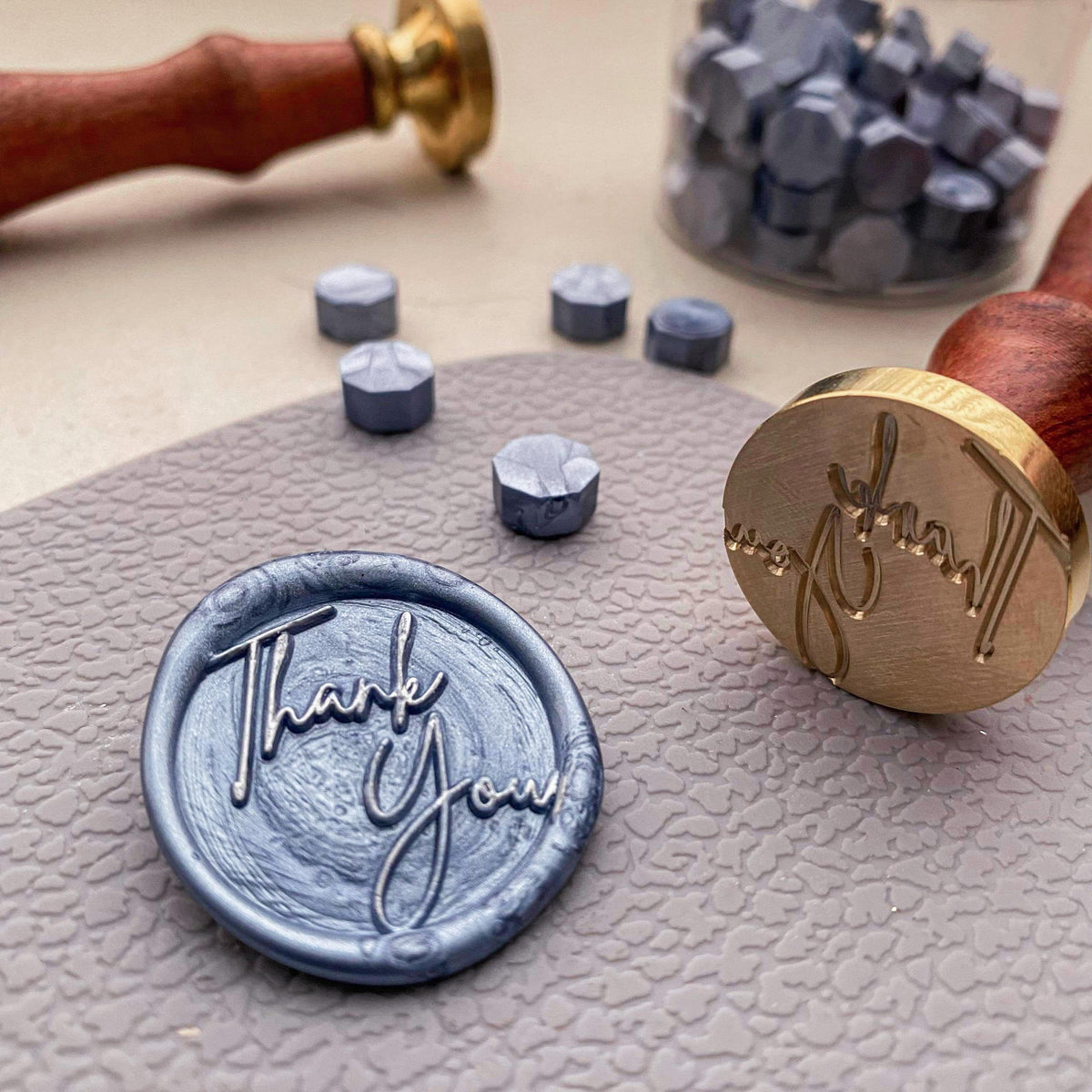 Thank You Stamp (25mm) – Signed and Sealed