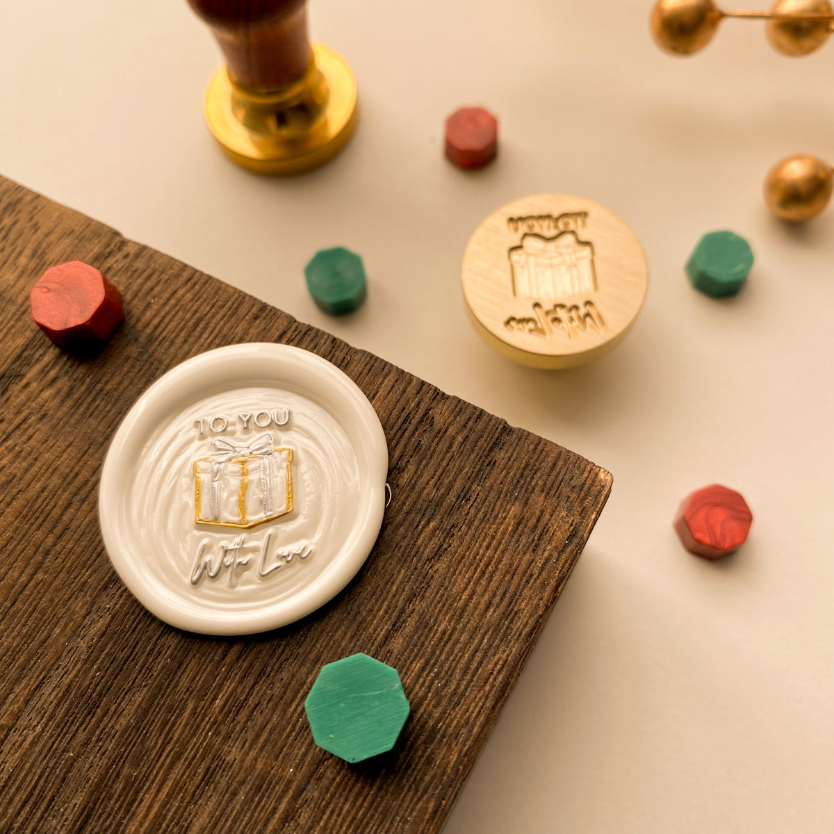 Clearance: Holiday Gift Stamp - Holiday Collection – Signed and Sealed