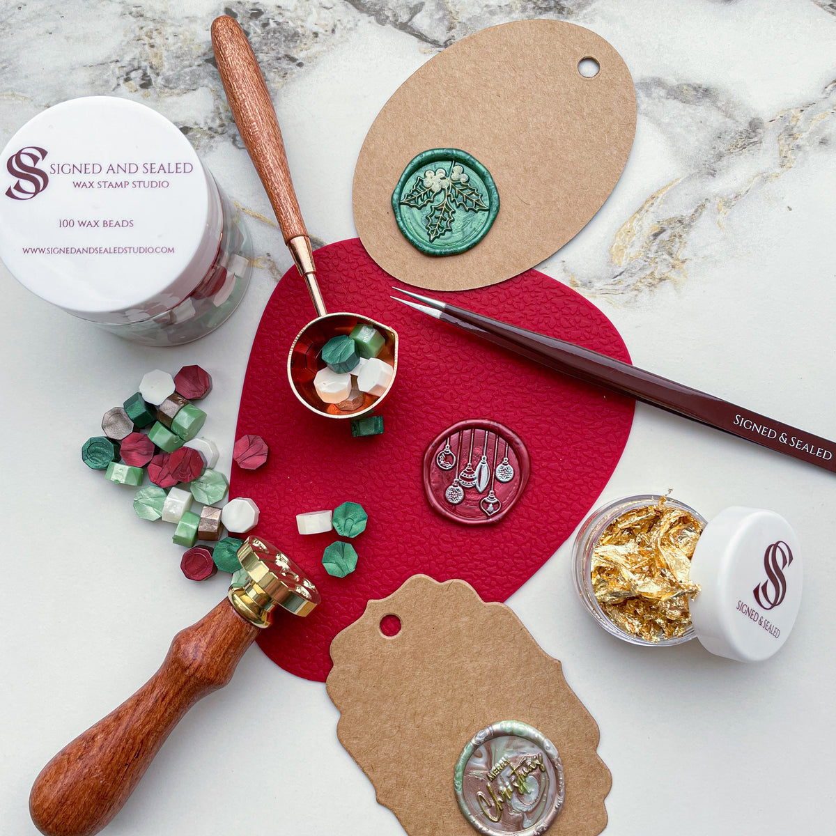 Holiday Gift Tag Set – Signed and Sealed